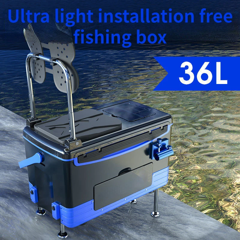 Adjustable-Large-Capacity-Comfortable-Seat-Cushion-Fishing-Gear-Four ...