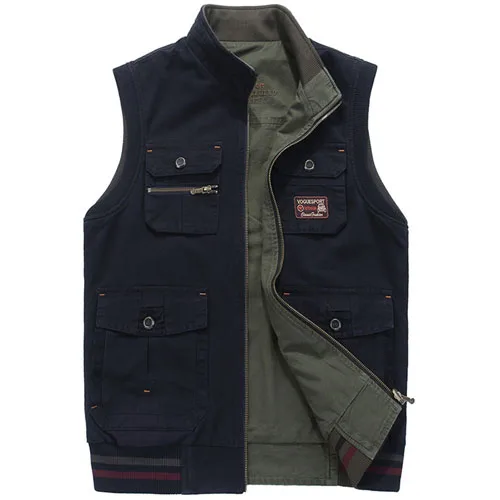 Men Military CLothing Waistcoat Army Tactical Many Pockets Vest ...