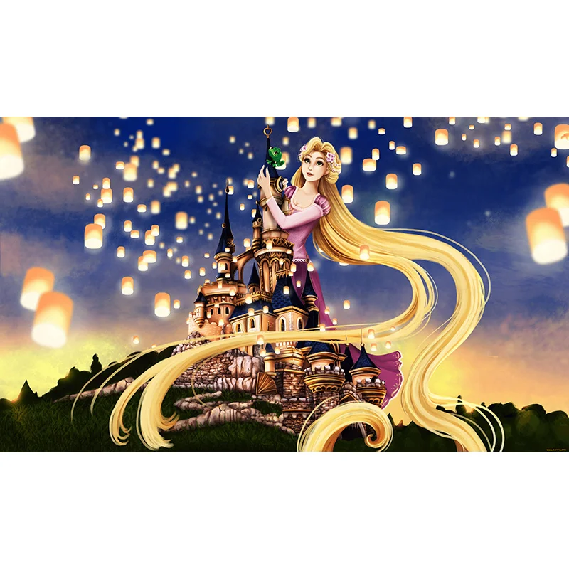 Tangled Castle At Night