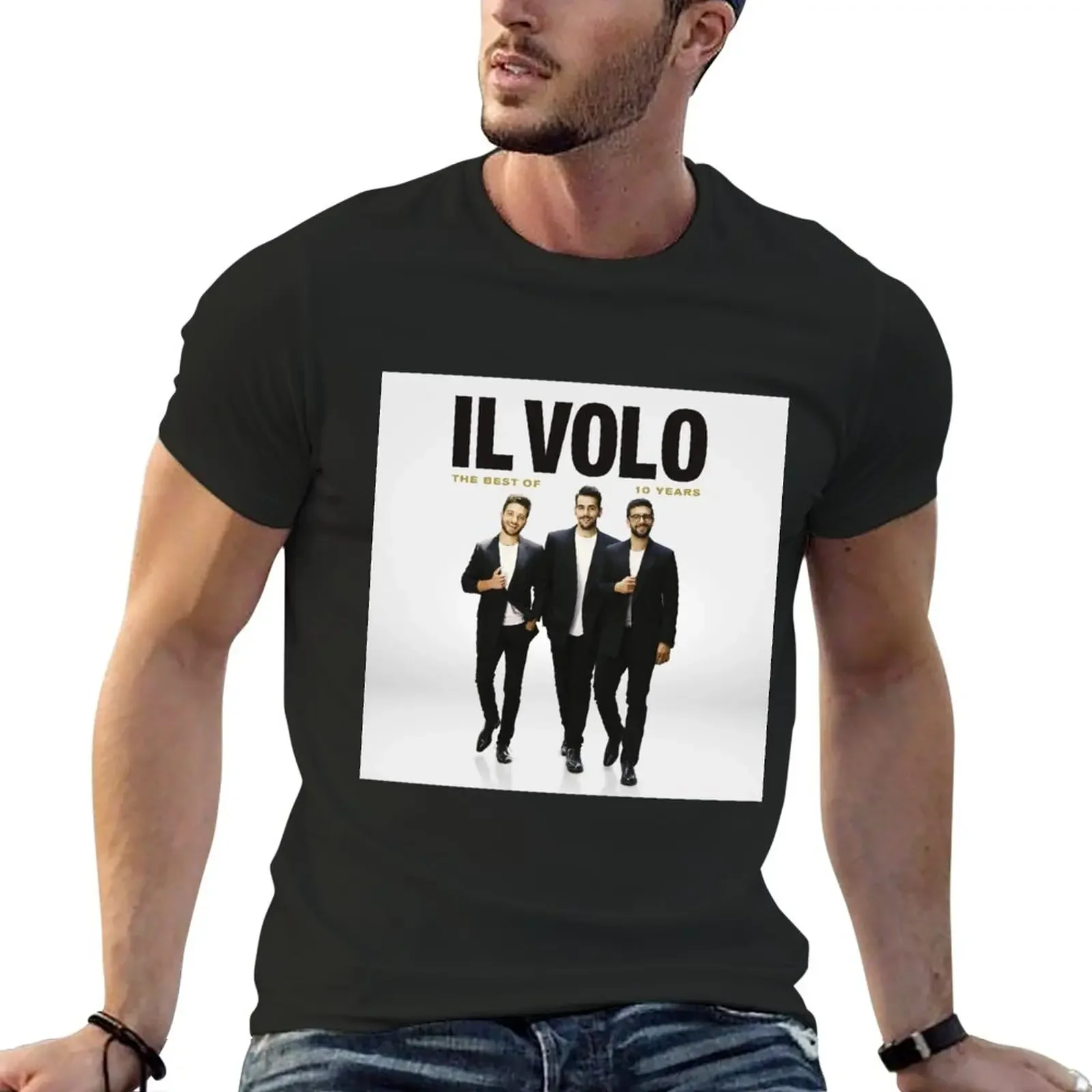 New-Il-Volo-10-Years-The-Best-Of-T-Shirt-Short-sleeve-tee-anime-clothes ...