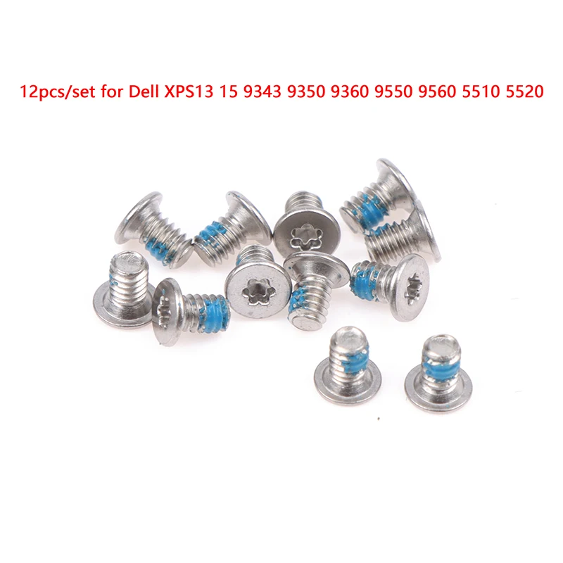 12pcs-Laptop-Bottom-Case-Screw-Set-For-Dell-XPS13-15-9343-9350-9360 ...