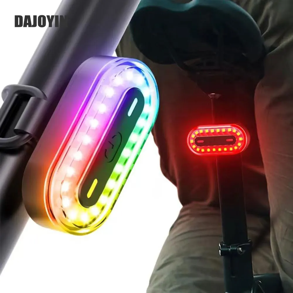RGB-Colorful-Bike-Light-600-Mah-14-Modes-Bicycle-Rear-Taillight-Type-C ...
