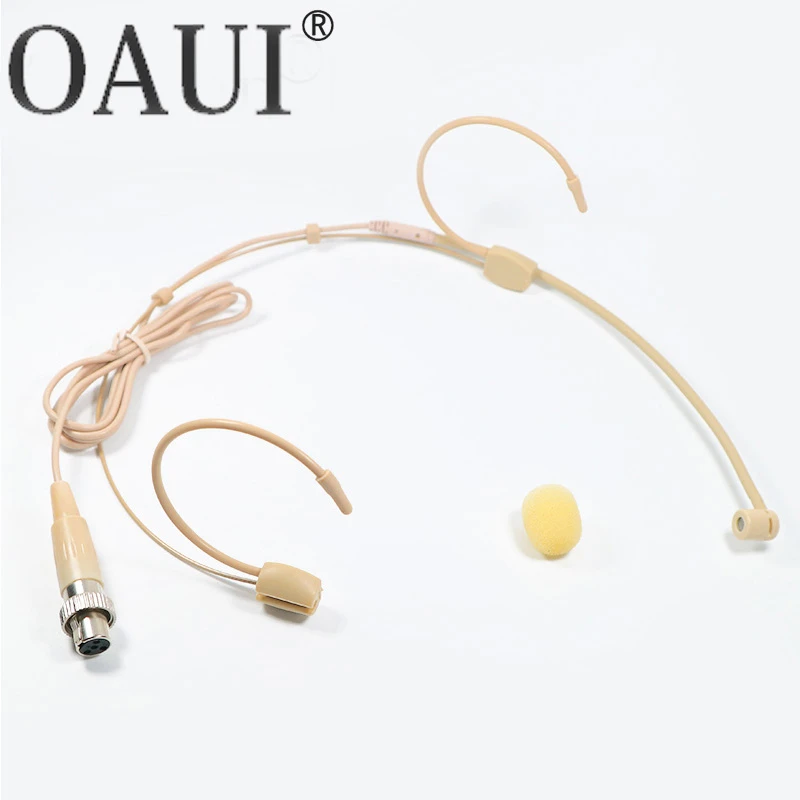 Ear Hanging Headset Headworn Microphone For Mipro Wireless Body-pack ...