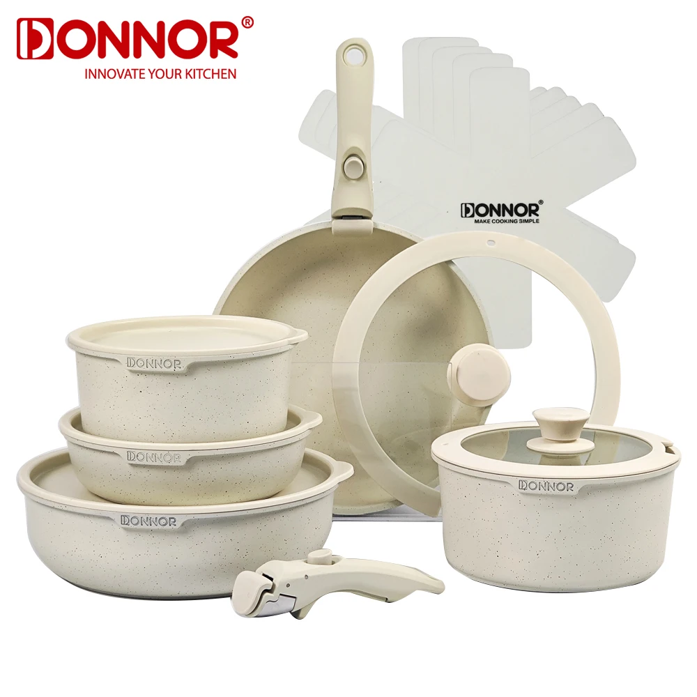 Donnor-Non-stick-Cookware-Kitchenware-Die-Cast-Aluminum-Pot-Set-Support ...