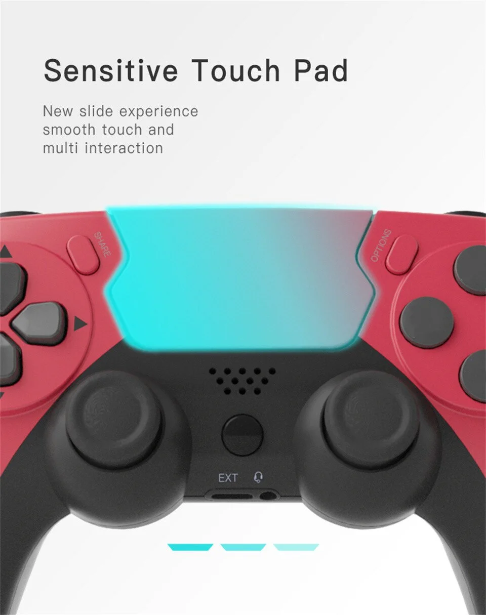 GAMINJA P48 Wireless Controller Compatible with PS4/PS4 Pro/PS4 Slim ...