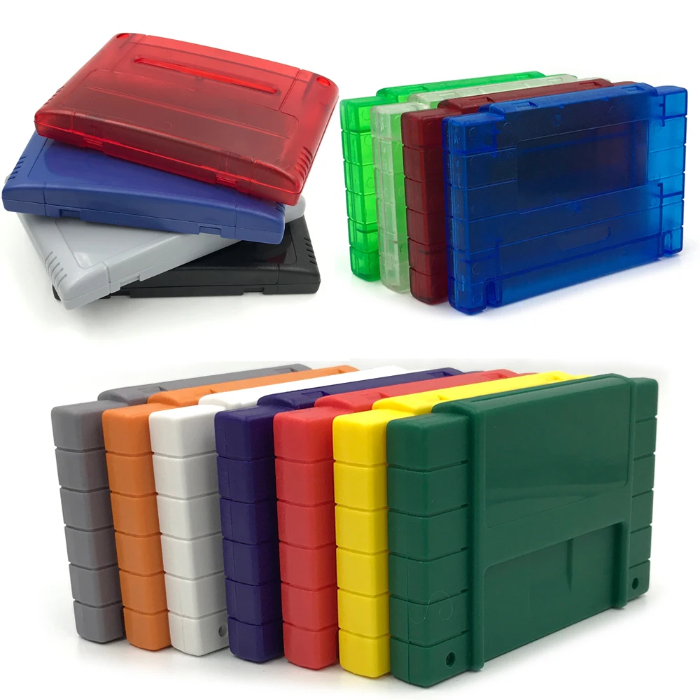 Game-Card-cartridge-shell-replacement-for-SNES-SFC-game-cart-plastic ...
