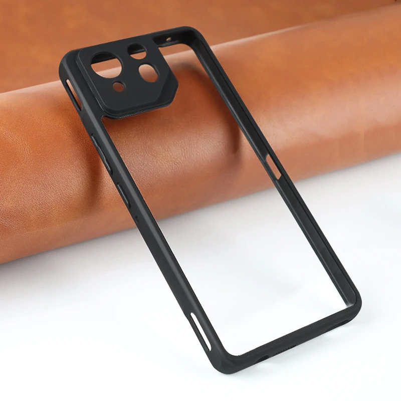 For Asus ROG Phone 8 Pro Case Asus ROG Phone 8 Cover Soft TPU Frame PC ...