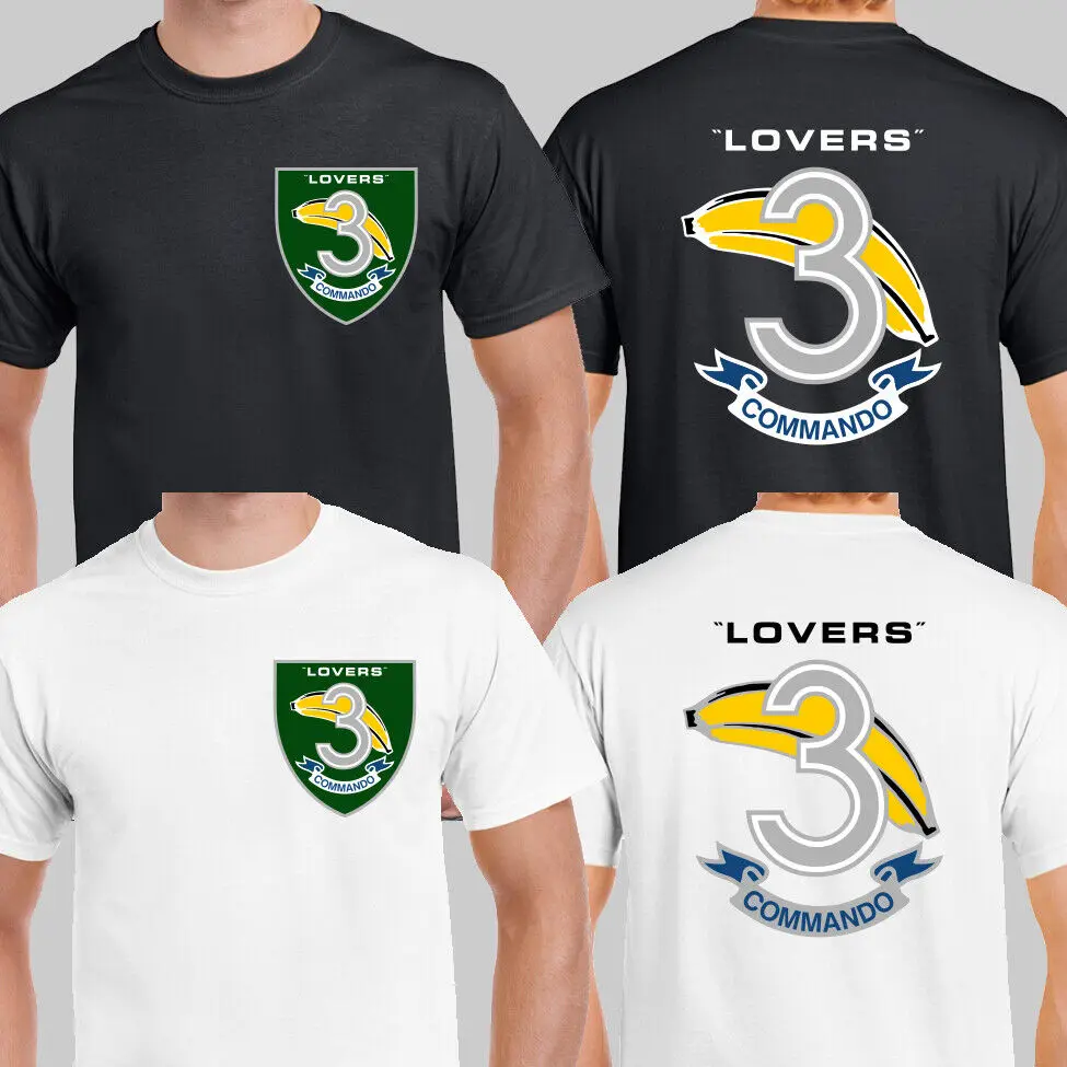 3 Commando Lovers RLI Rhodesian Light Infantry Men T-shirt Short Sleeve ...