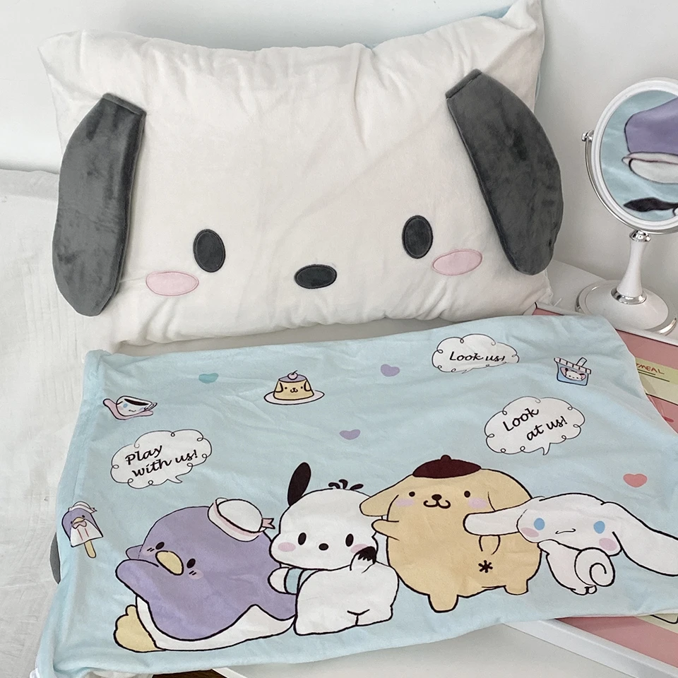 Pochacco-Pillowcase-Lovely-Japanese-style-Pillow-Cover-Back-Cushion ...