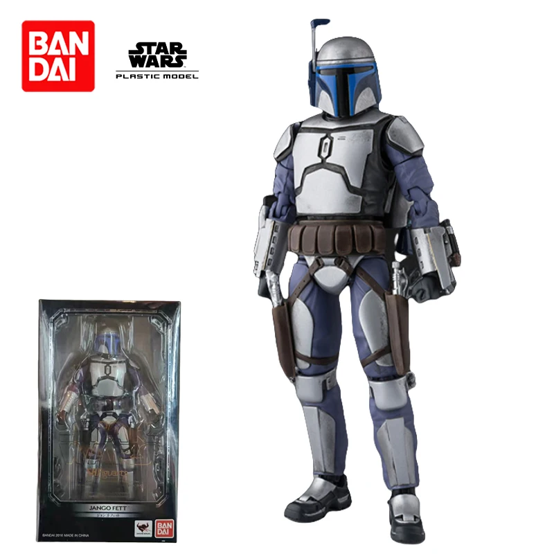 BANDAI-S-H-Figuarts-Star-Wars-Jango-Fett-Action-Figures-Anime-Toy-for ...