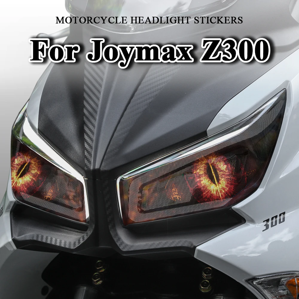 For Sym Joymax Z300 Z 300 Motorcycle Headlight Stickers Waterproof ...