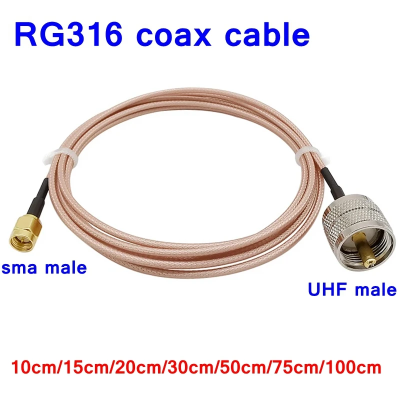 Signal Camera | Rf Pigtail | Coax Cable | Sma Uhf | Connectors - Rg316 Coax Cable Sl16 Uhf ...