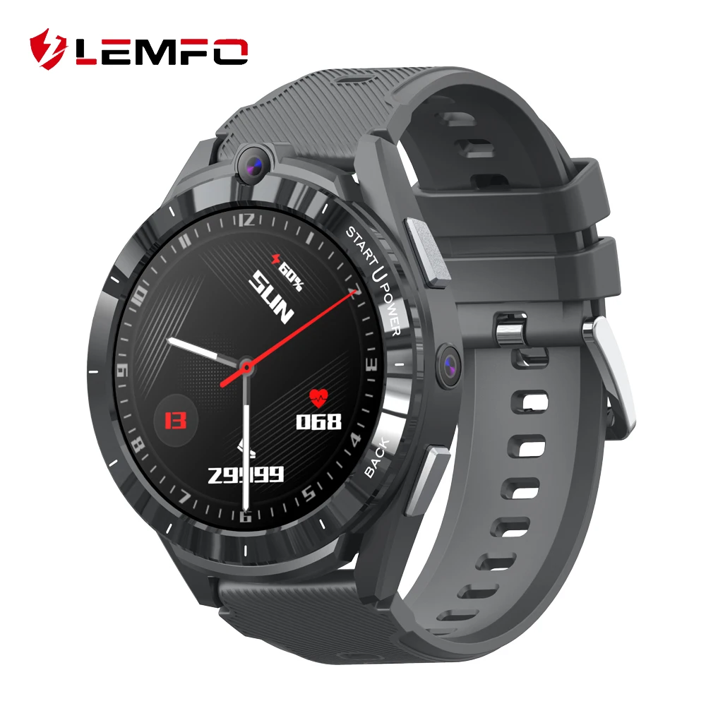 LEMFO-LEM16-4G-GPS-Smart-Watch-Android-11-Smartwatch-Men-6GB-128GB-With ...