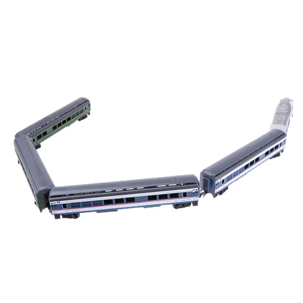 1-87-HO-Scale-Simulation-Train-Model-Locomotive-Carriages-Children-Toy ...