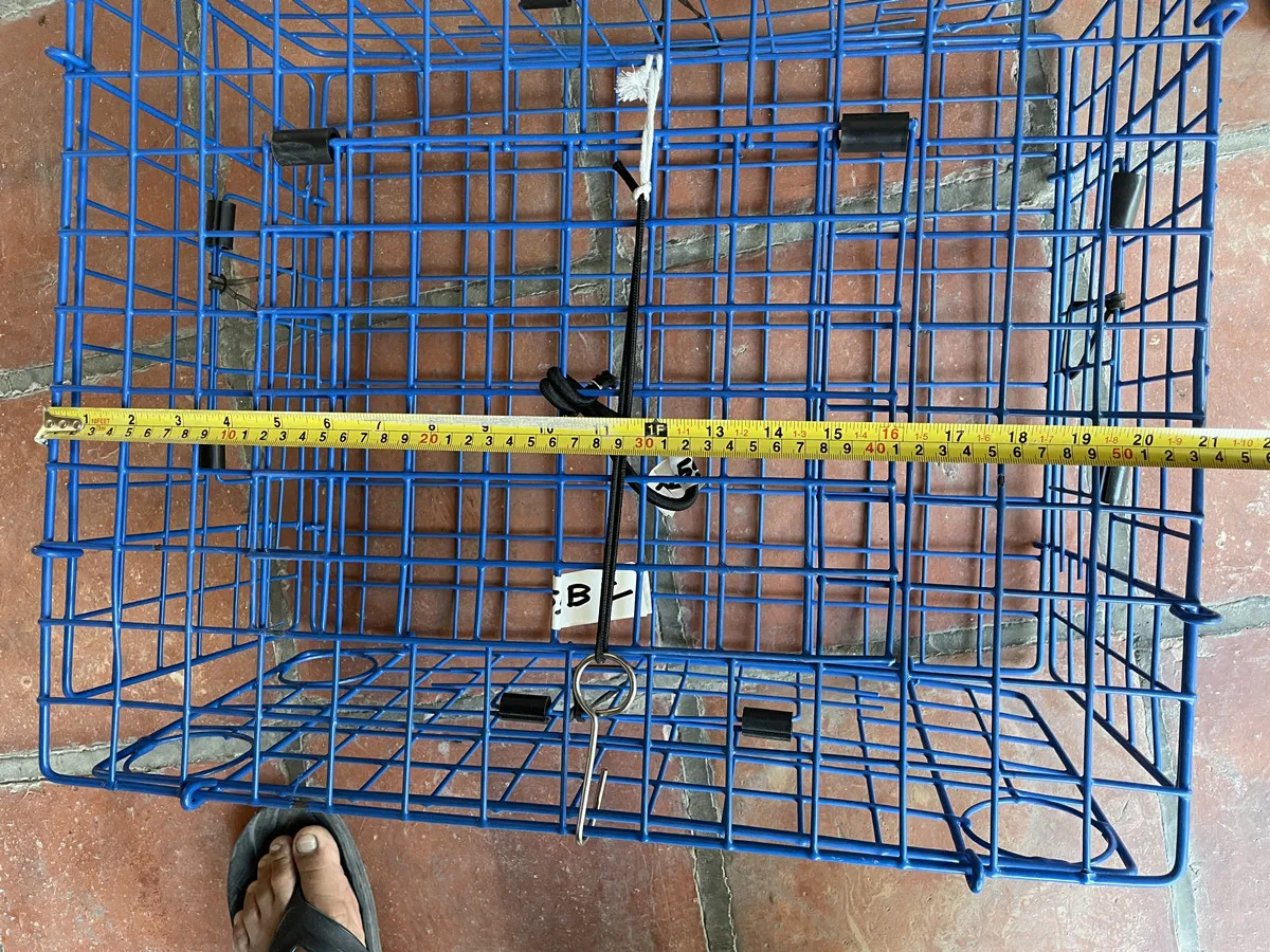 Plastic Coated Wire Crab Trap