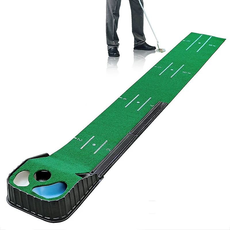 Golf-Putting-Mat-With-Automatic-Putting-Mat-Plastic-Training-Tool ...