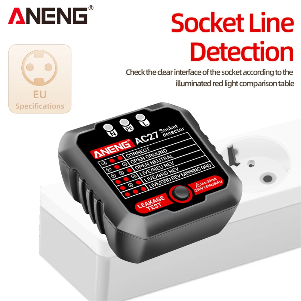 ANENG-AC27-Power-Socket-Checker-Digital-Display-Circuit-Breaker-Finder ...