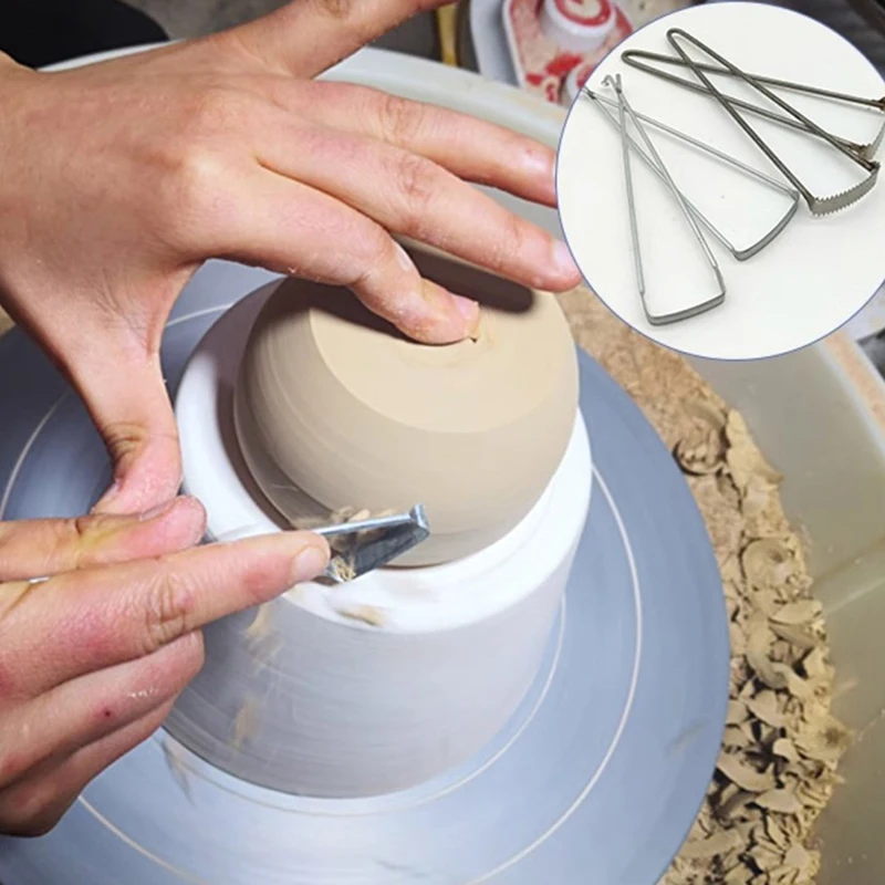 Fork-shaped-Trimming-Tool-Pottery-Clay-Ceramic-Scraper-Clay-Plaster ...