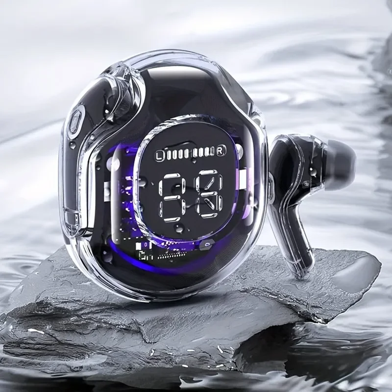 T8-TWS-Wireless-Earphones-Fone-Bluetooth-Earbuds-Transparent-Digital ...