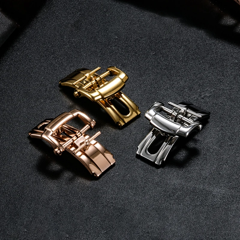 High Quality Stainless Steel Folding Buckle For Patek Philippe Leather ...