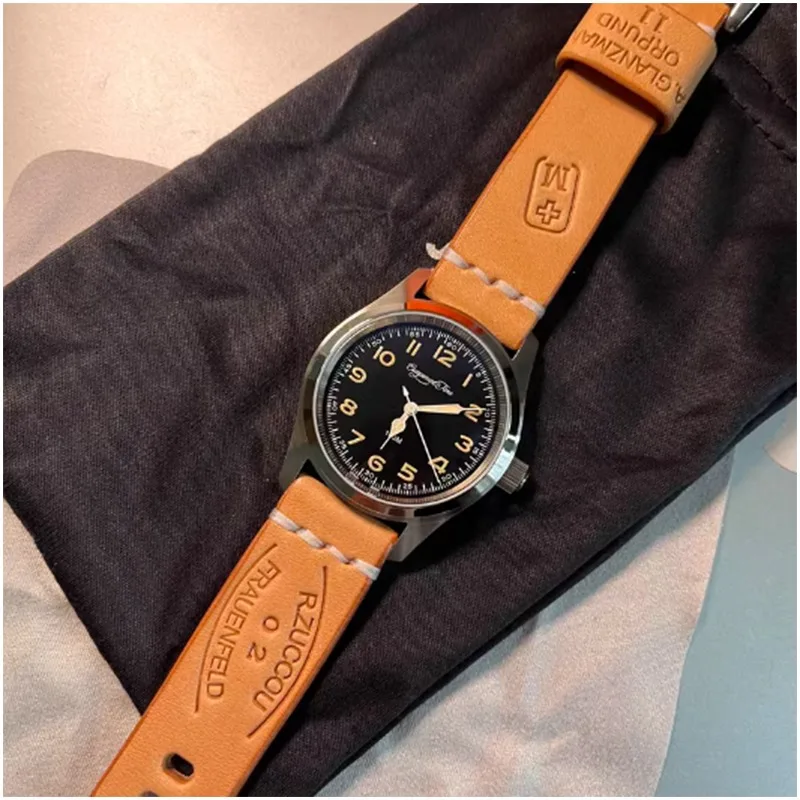 Escapement-Time-Retro-38MM-Quartz-Watch-Homage-Military-Men-s-Watch ...