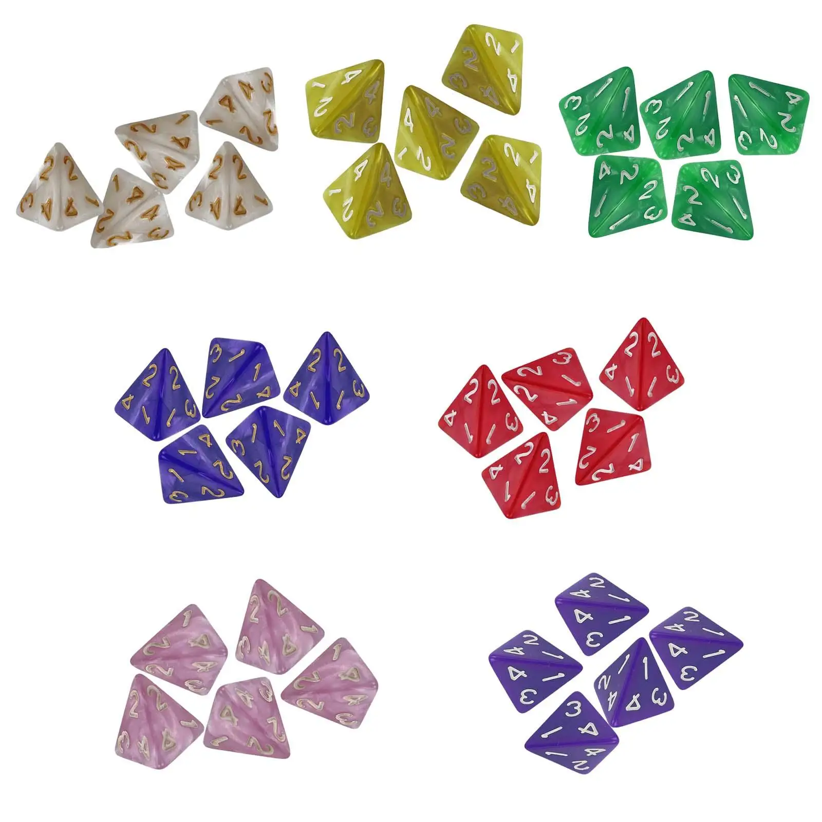 10pcs-Game-Dice-Multi-sided-Game-Dice-Party-Favors-Math-Counting-Dice ...