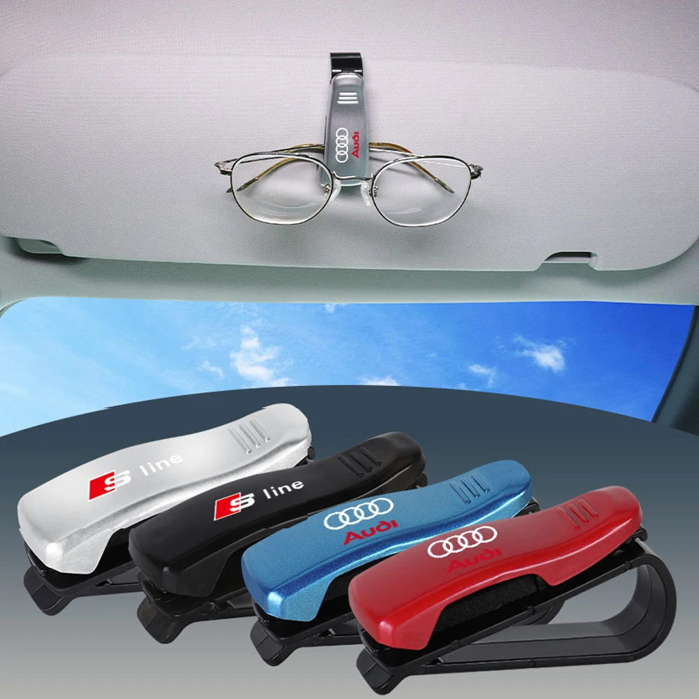 Auto-Badge-Glasses-Clip-Car-Sun-Visor-Sunglasses-Holder-Card-Ticket ...