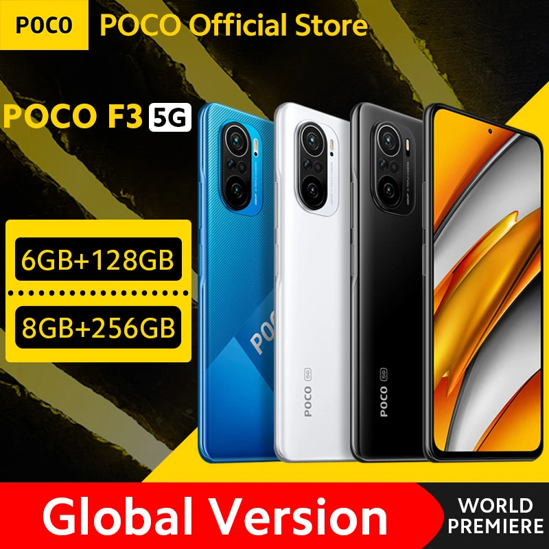 [World premiere em estoque] versão global poco f3 5g smartphone ...
