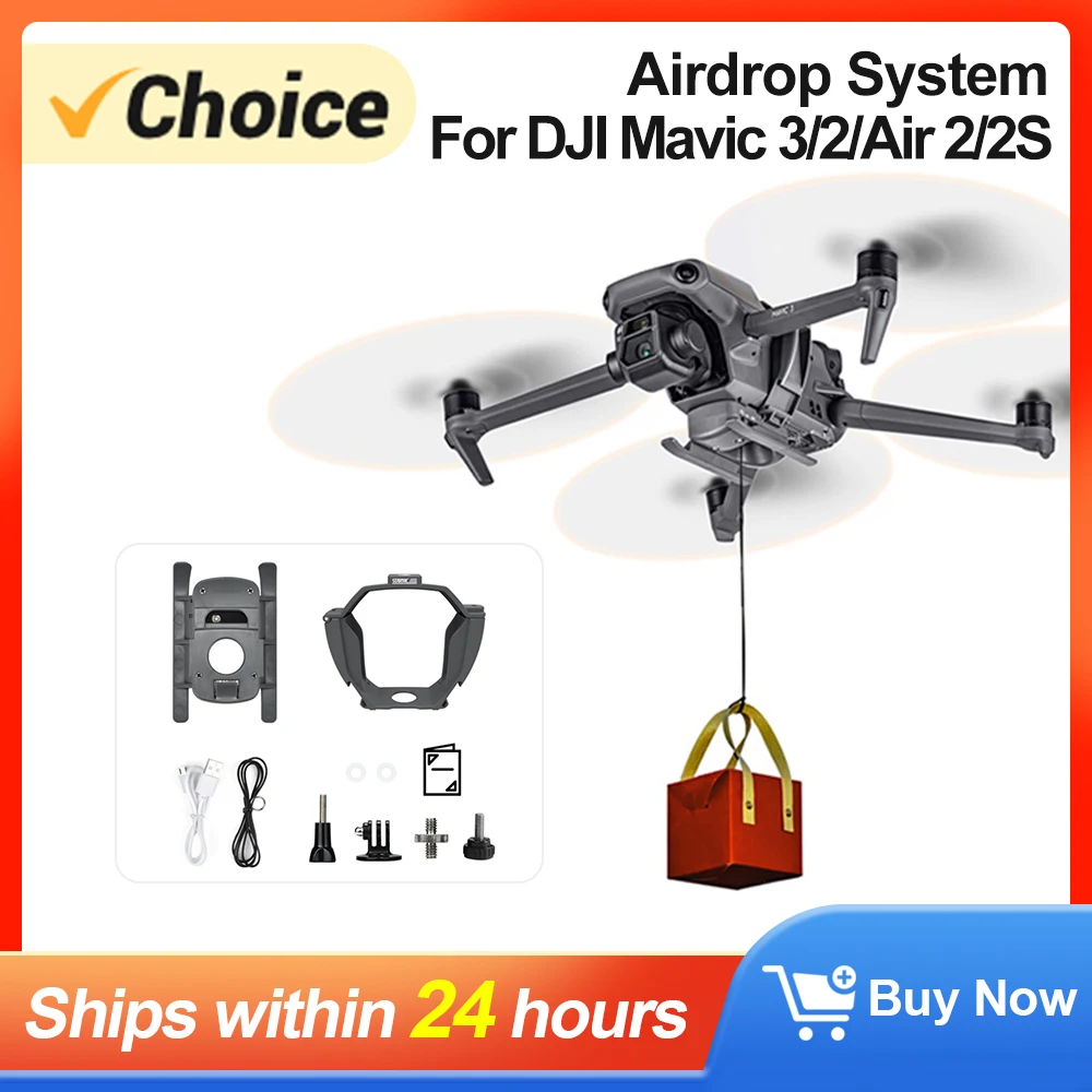Airdrop-System-for-DJI-Air-2-2S-Mavic-2-3-Accessories-Camera-Drones ...