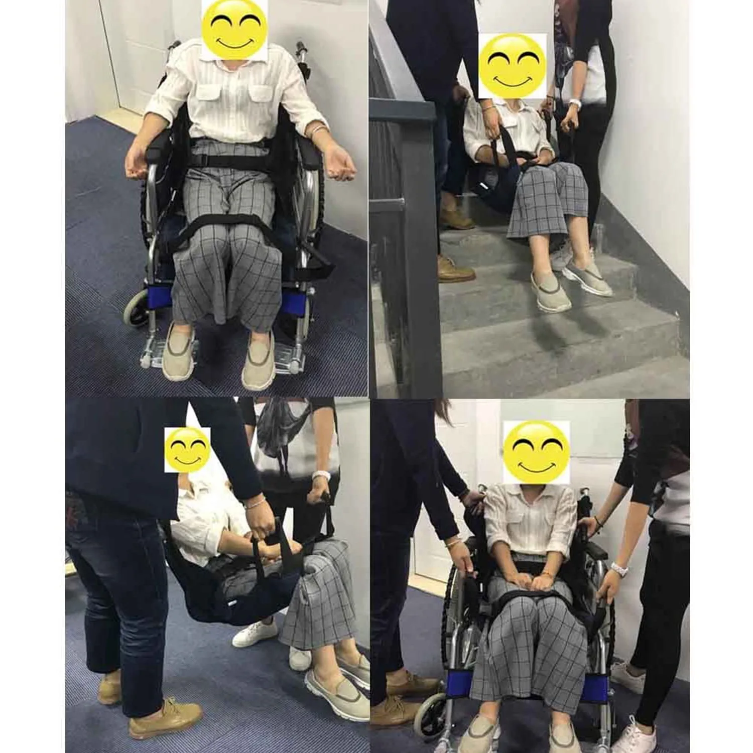 Wheelchair Lifting Pads Patient Transfer Mat Disabled Mobility Assisted ...