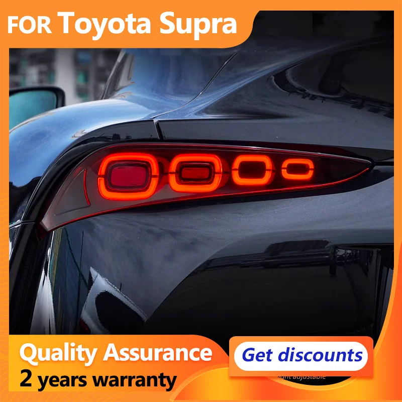 LED-Car-Lights-For-Toyota-Supra-A91-GR-2018-2023-Taillights-LED-DRL ...