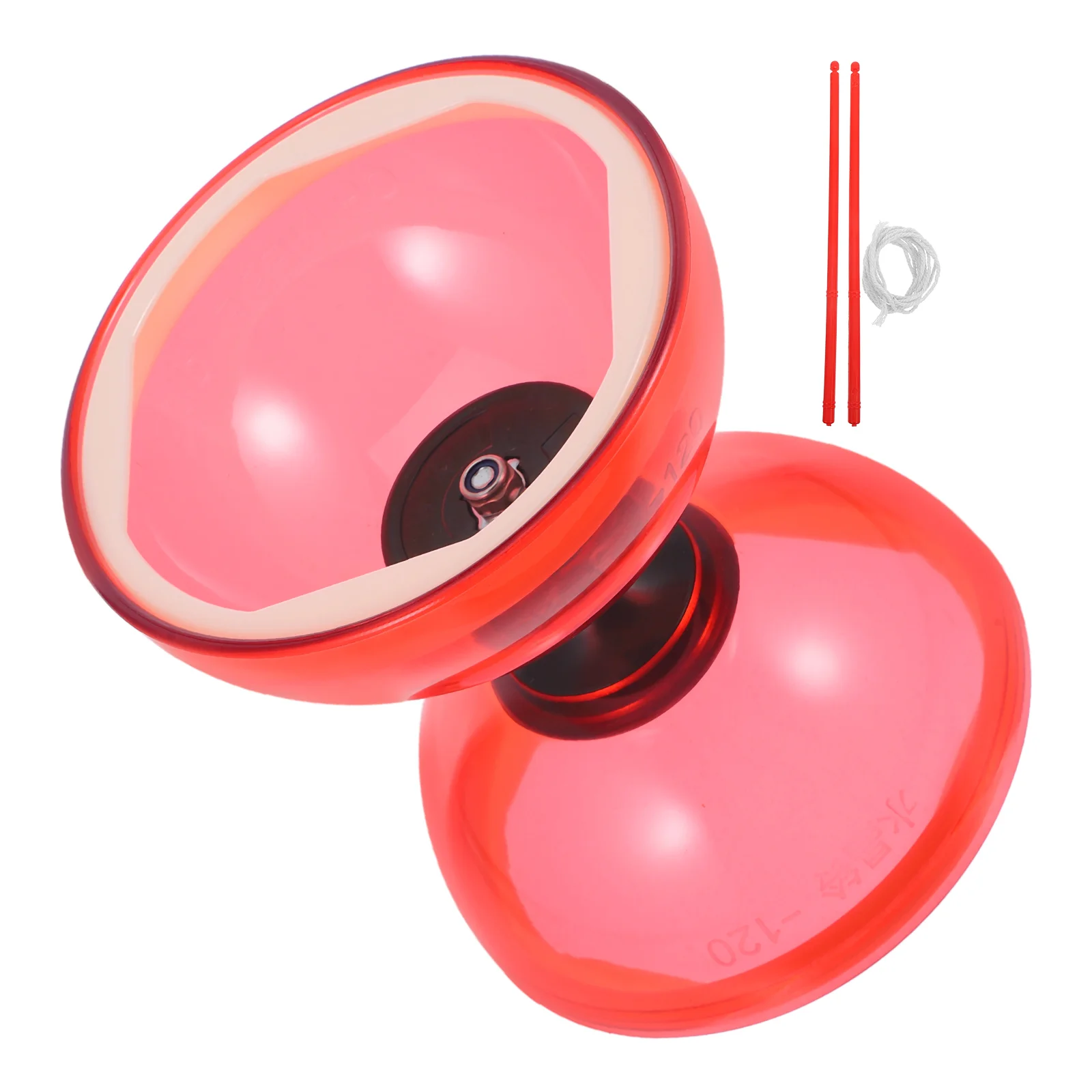 Diabolo-3-Bearing-Soft-Rubber-Double-Wheel-Toy-Classic-Head-Kids ...