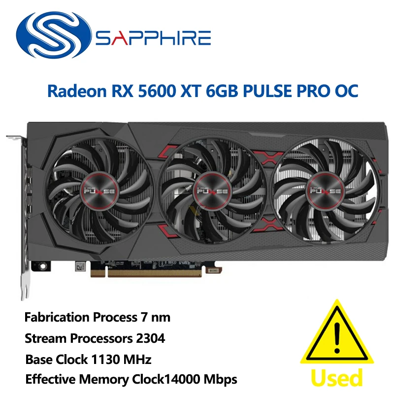 Sapphire-RX-5600XT-6GB-PULSE-PRO-OC-Edition-juego-de-ordenador-de ...