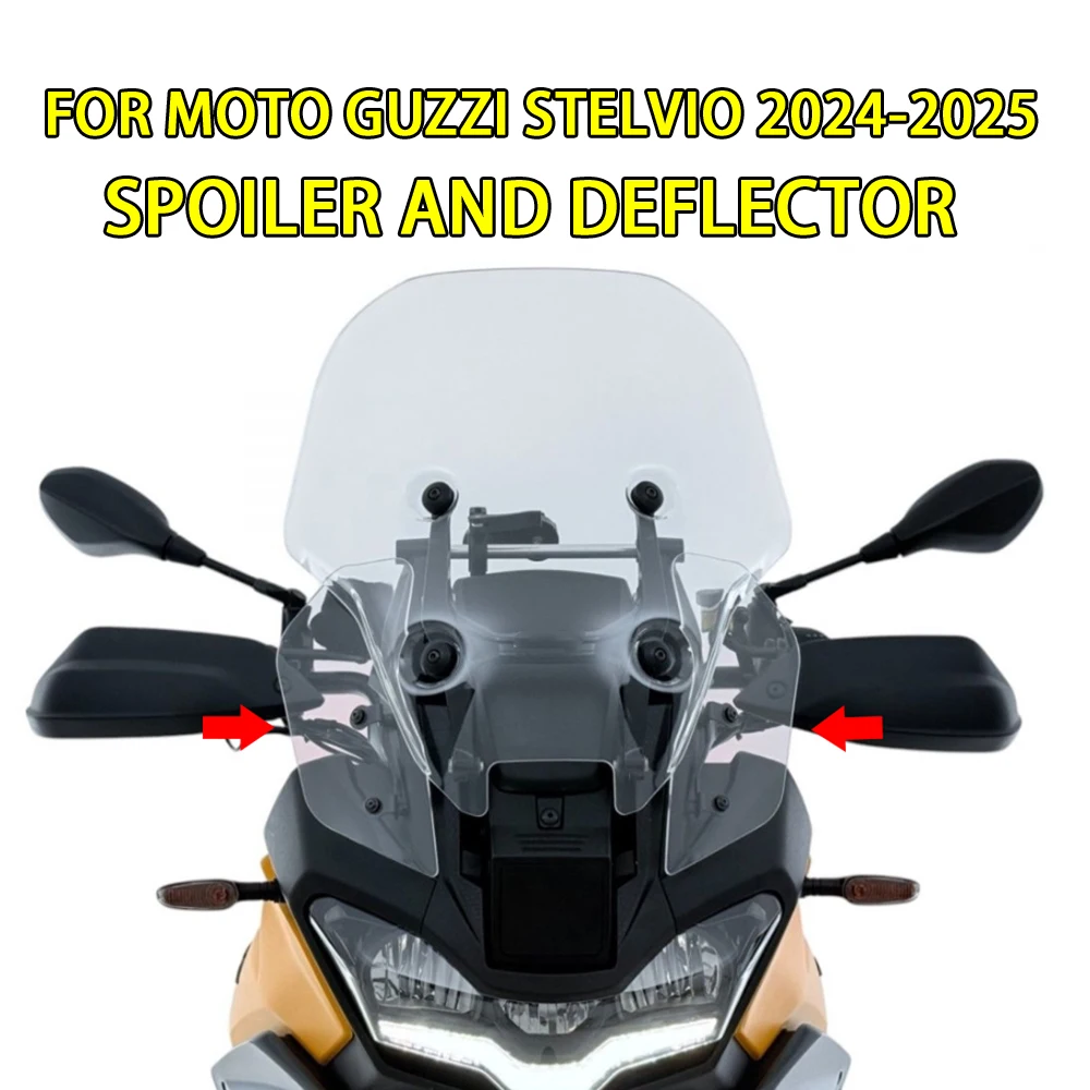 2025 For MOTO GUZZI STELVIO Motorcycle Windscreen Side Spoiler ...