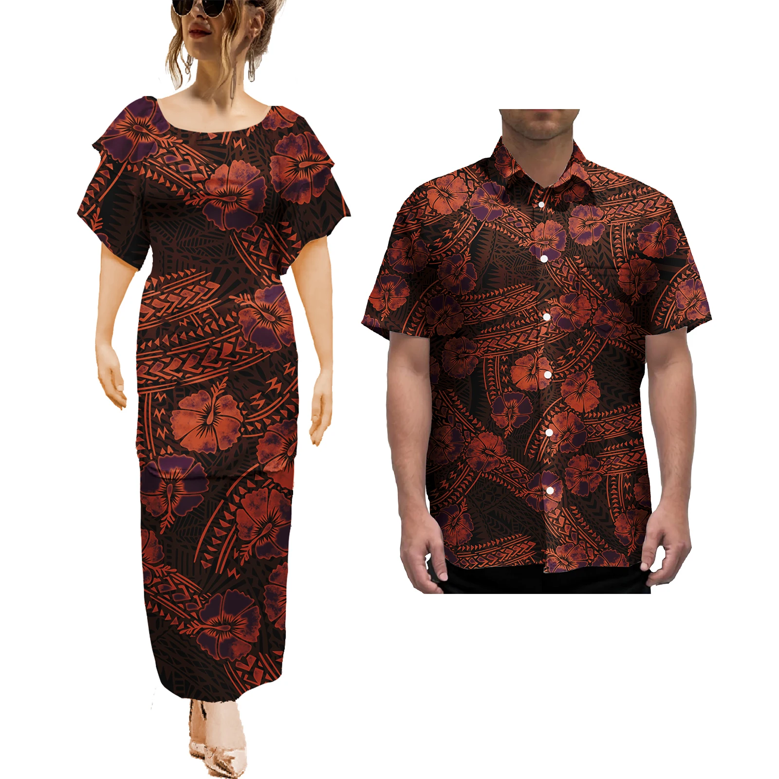 Pacific Islands Tribal Traditional Samoan Polynesian Dress WomenSamoa ...