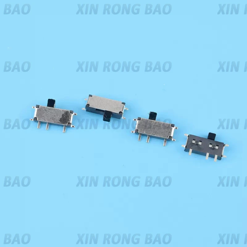100pcs 7 Pin Mini Slide Switch On-off 2position Micro Slide Toggle ...