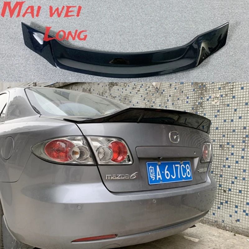 for-mazda-6-spoiler-2003-2015-spoiler-High-Quality-ABS-Car-Rear-Wing ...