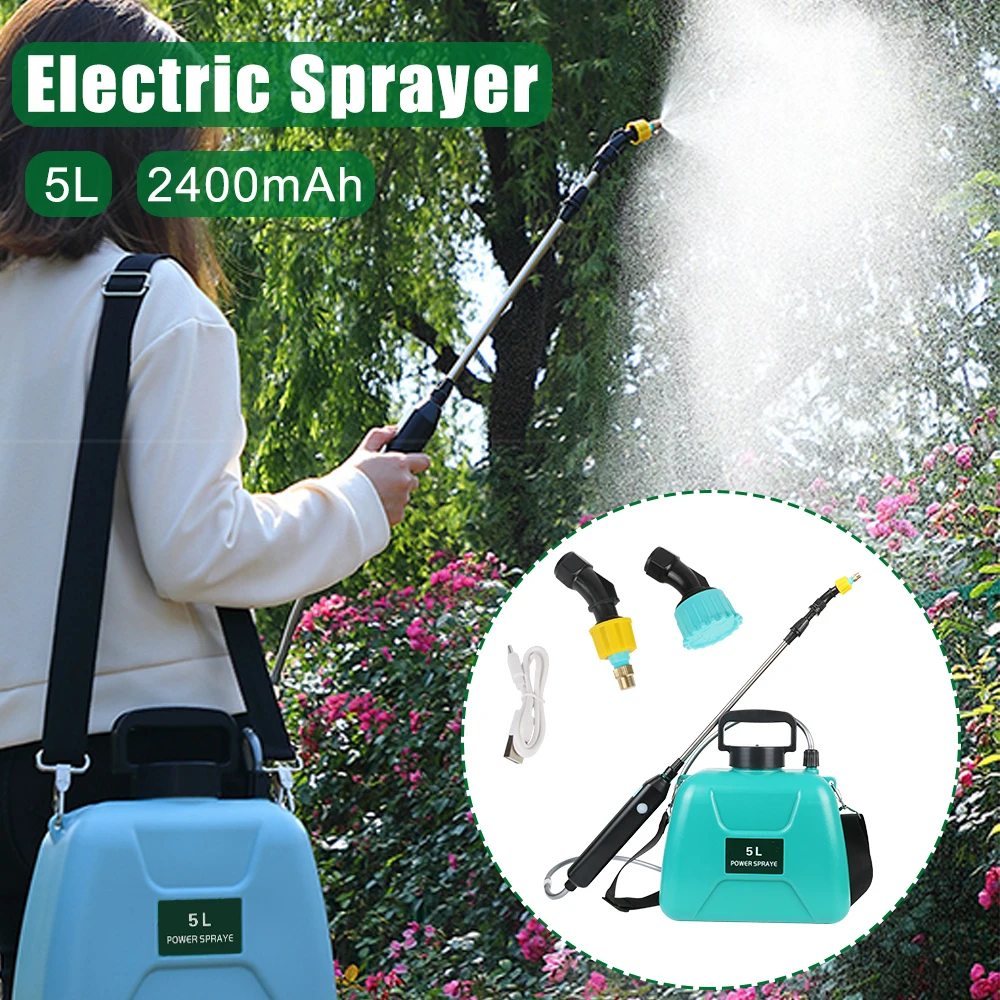 Automatic-Garden-Plant-Mister-Watering-Can-5L-Electric-Sprayer-USB ...
