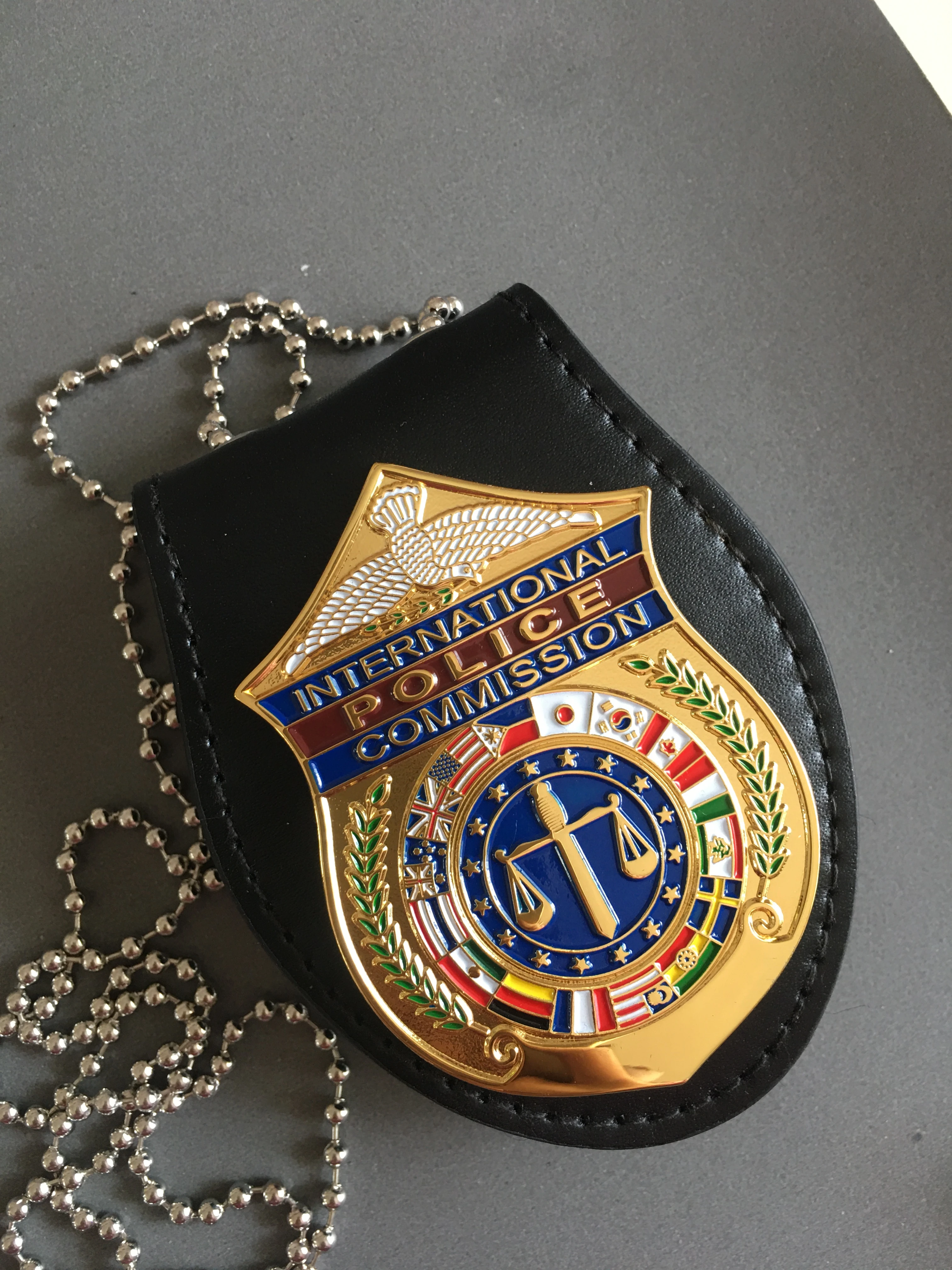 Insignia de Metal de Detective internacional de EE. UU., América ...