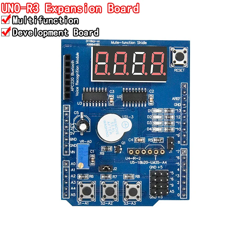 Multifunctional-expansion-board-kit-based-learning-for-arduino-UNO-r3 ...