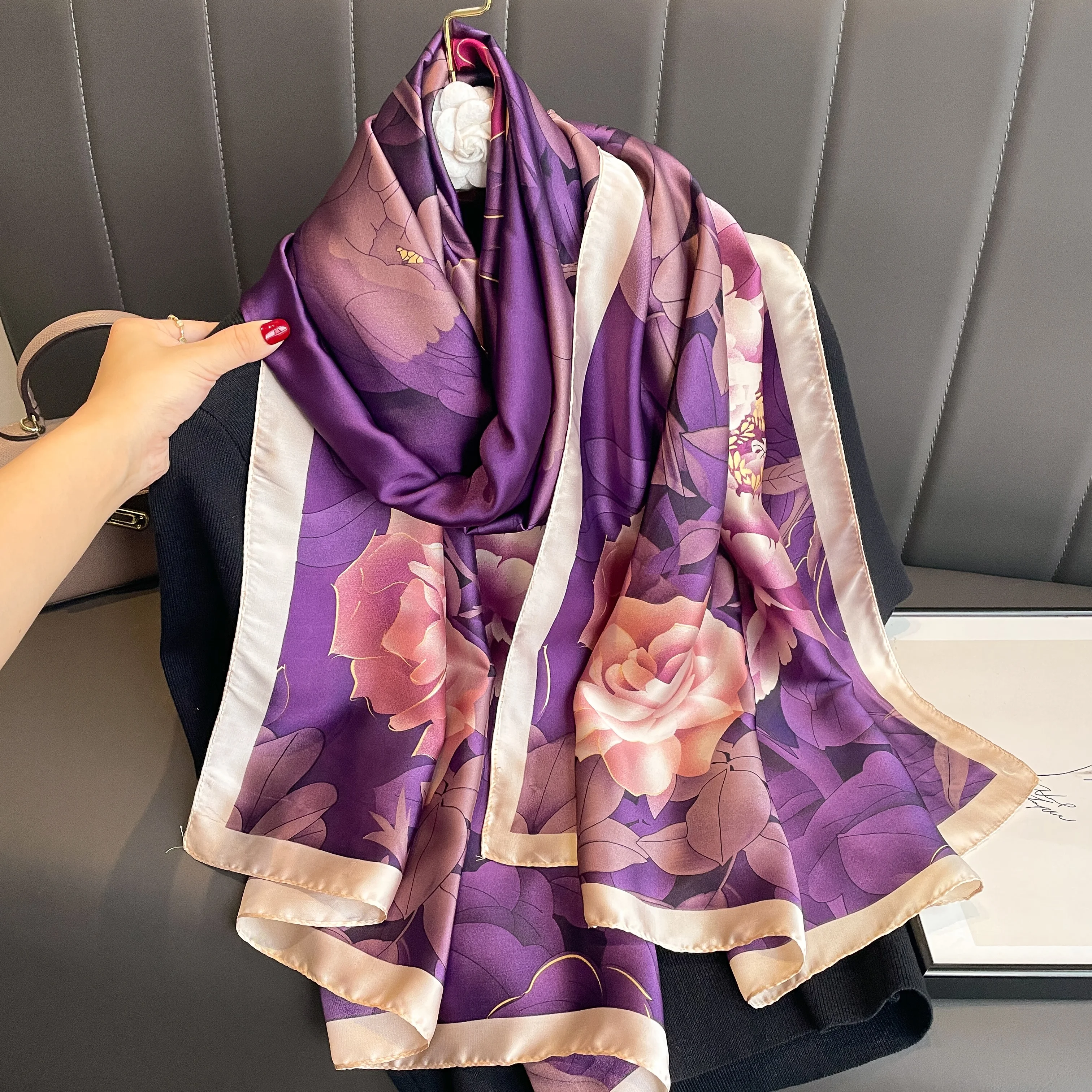 Women The Four Seasons Bandanna Popular Style 180X90CM Scarves Beach ...