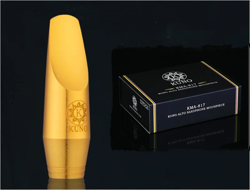 New-Arrival-KUNO-Saxophone-Metal-Mouthpiece-6-7-8-Brass-Gold-plating ...