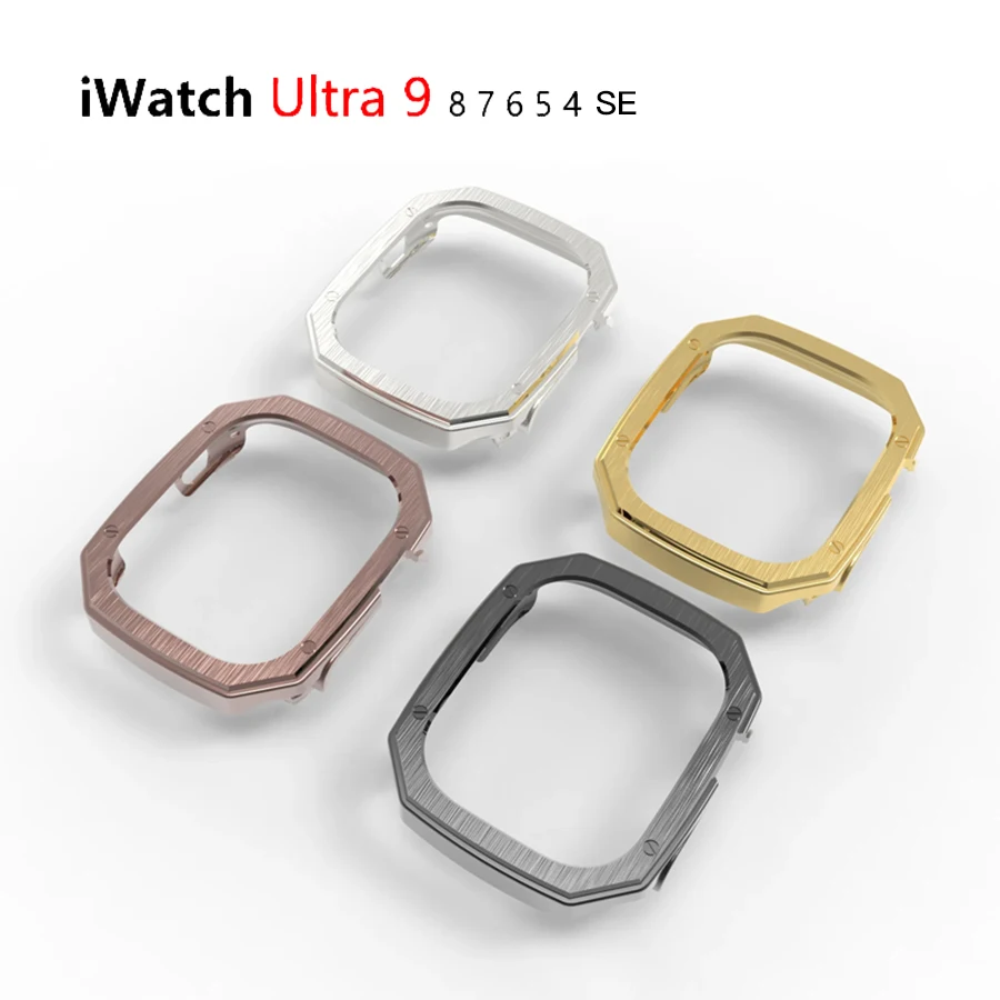 Hard PC Case for Apple Watch Ultra 49mm 41mm 45mm Cover Plating Plastic ...