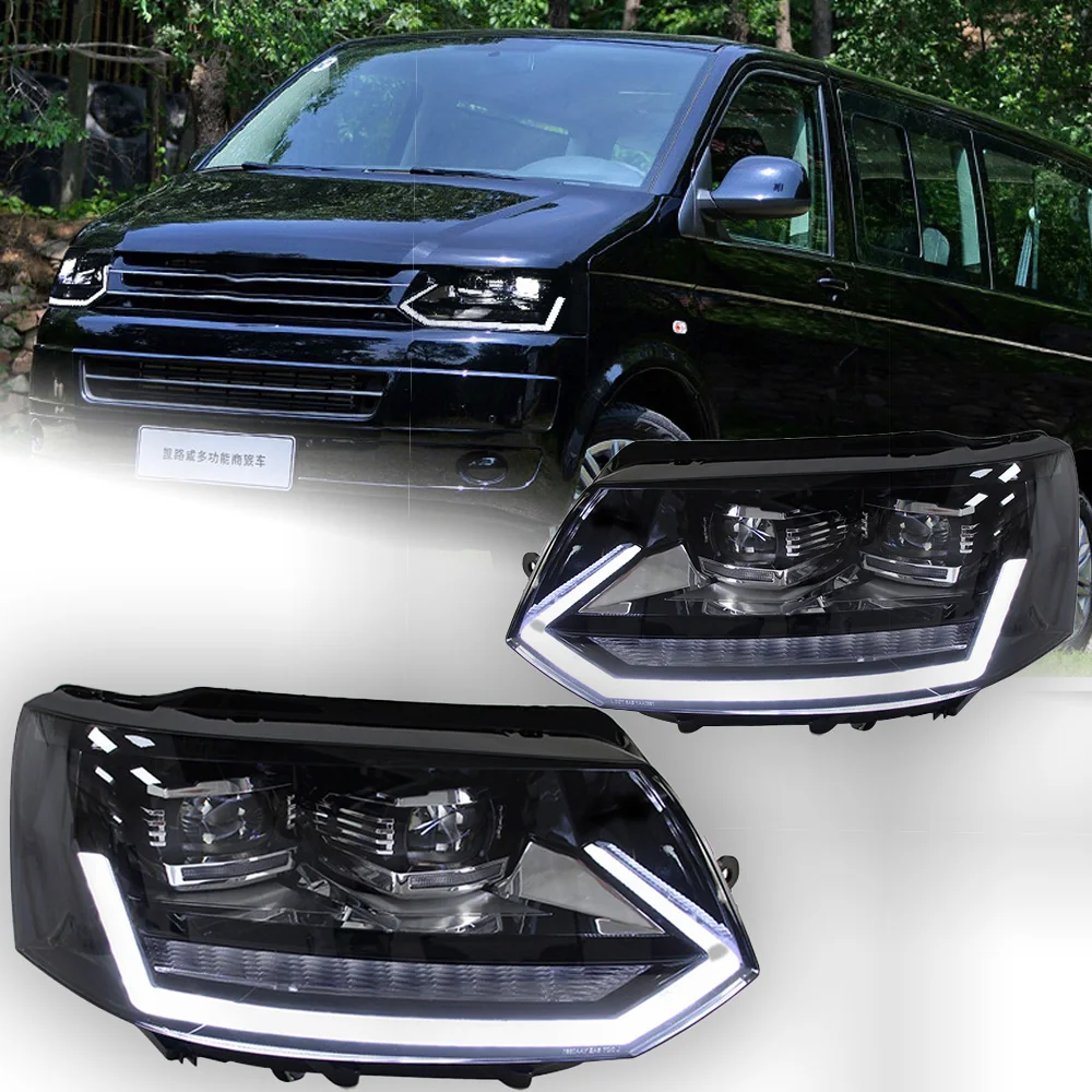 AKD Car Lights for VW Multivan T5 LED Headlight Projector Lnes 2014 ...