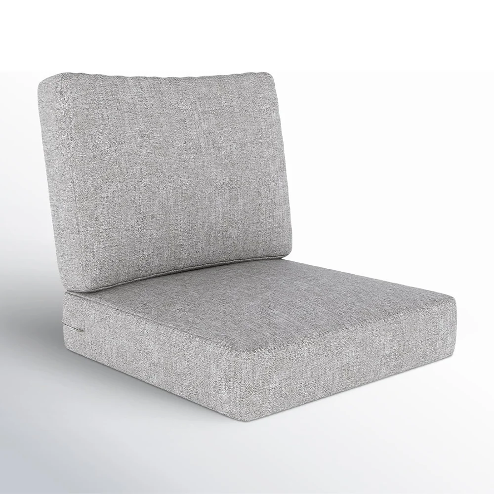 Custom Seat/Back Cushions Set Chair Sofa Bench Cushions Patio Backrest ...
