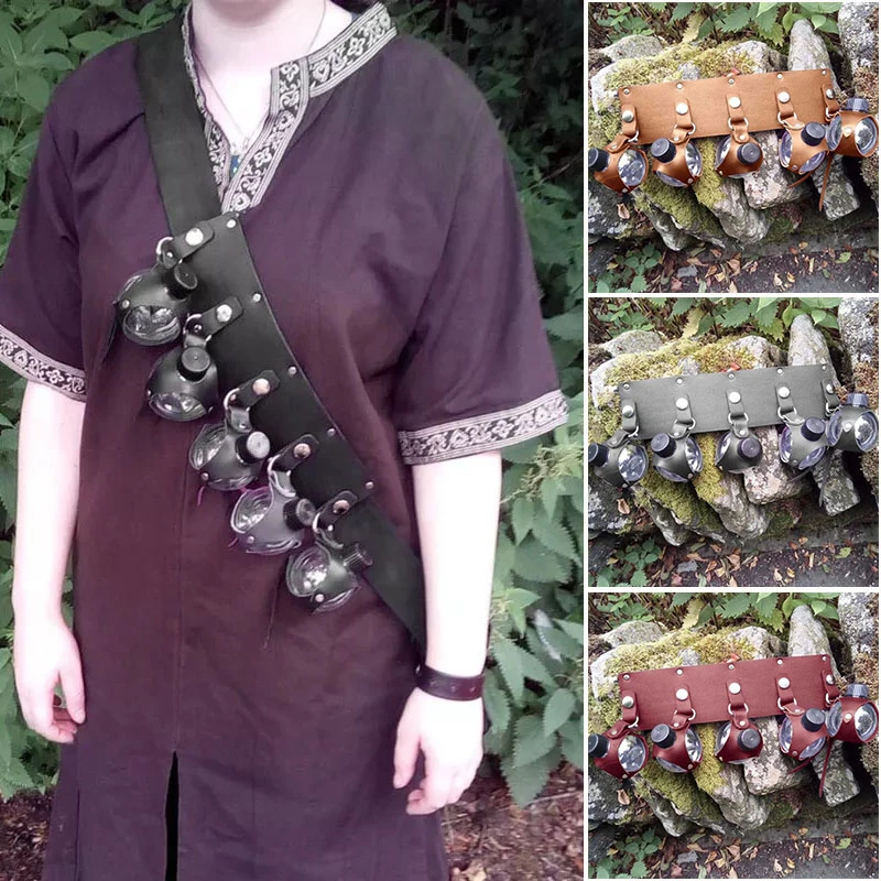 Medieval Witch Magic Potion Bottle Spherical Flask Holster Perfume ...