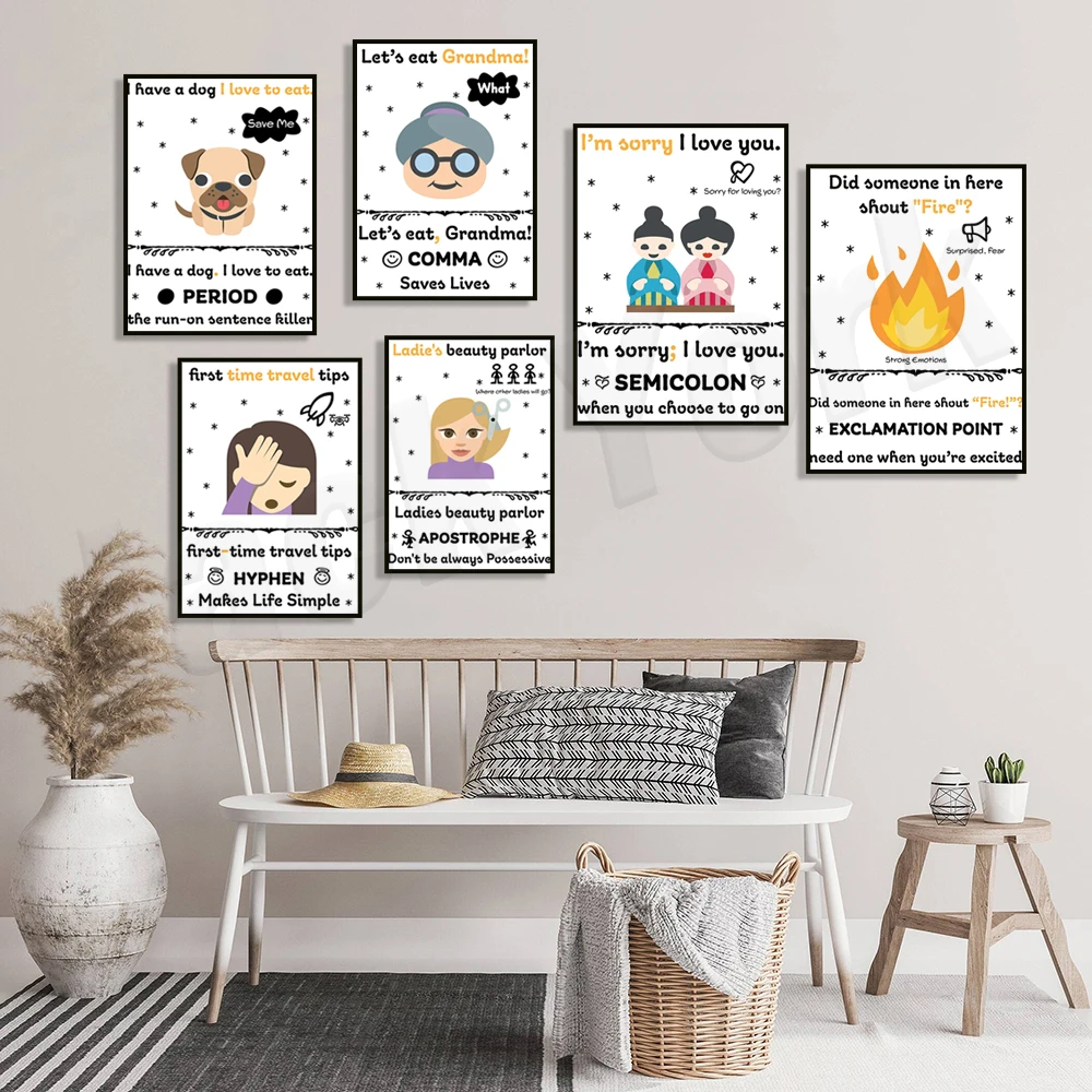 Punctuation Poster Design