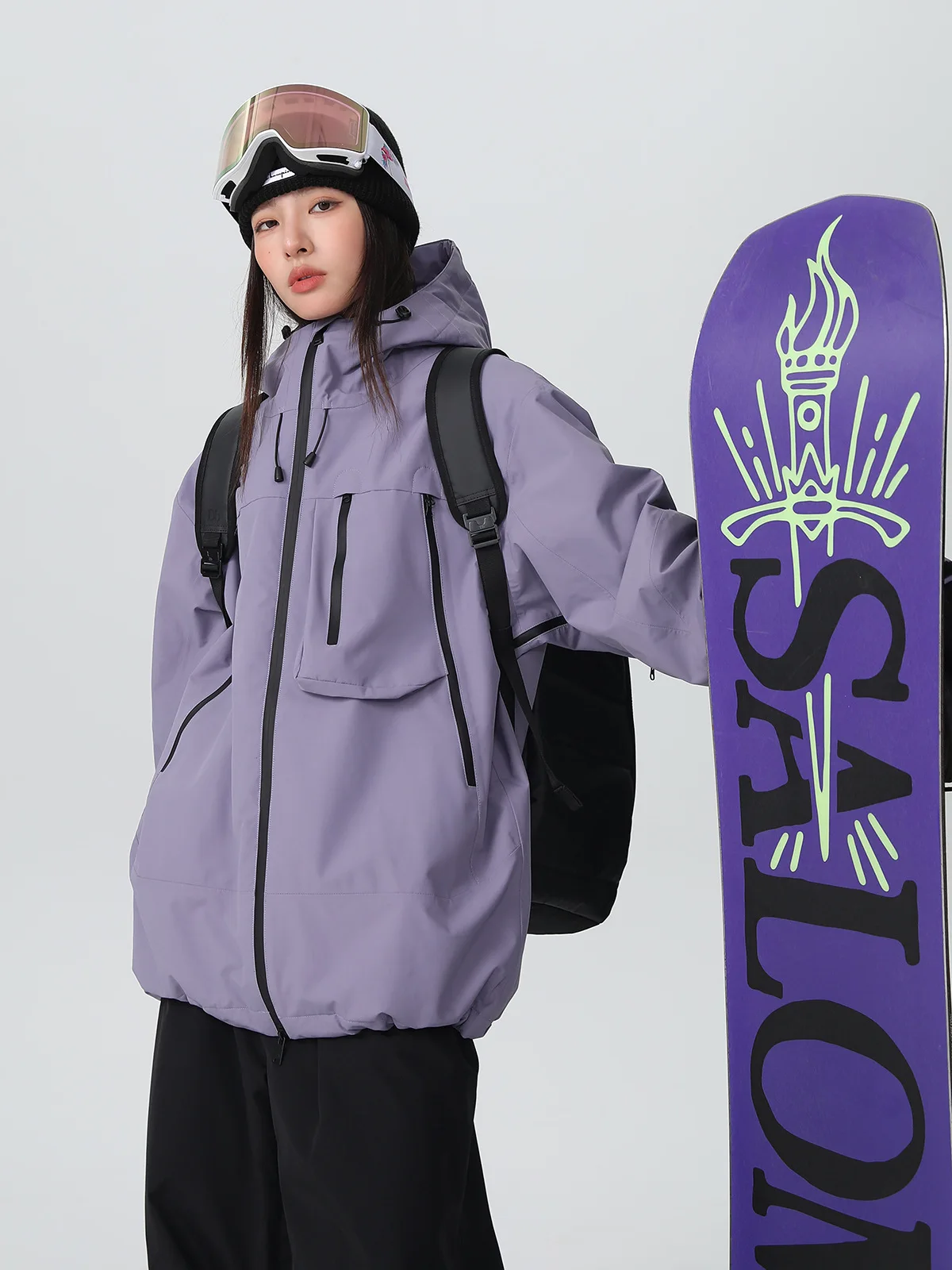 SEARIPE 2025 Winter New Warm Men's And Women's Ski Jacket Waterproof ...