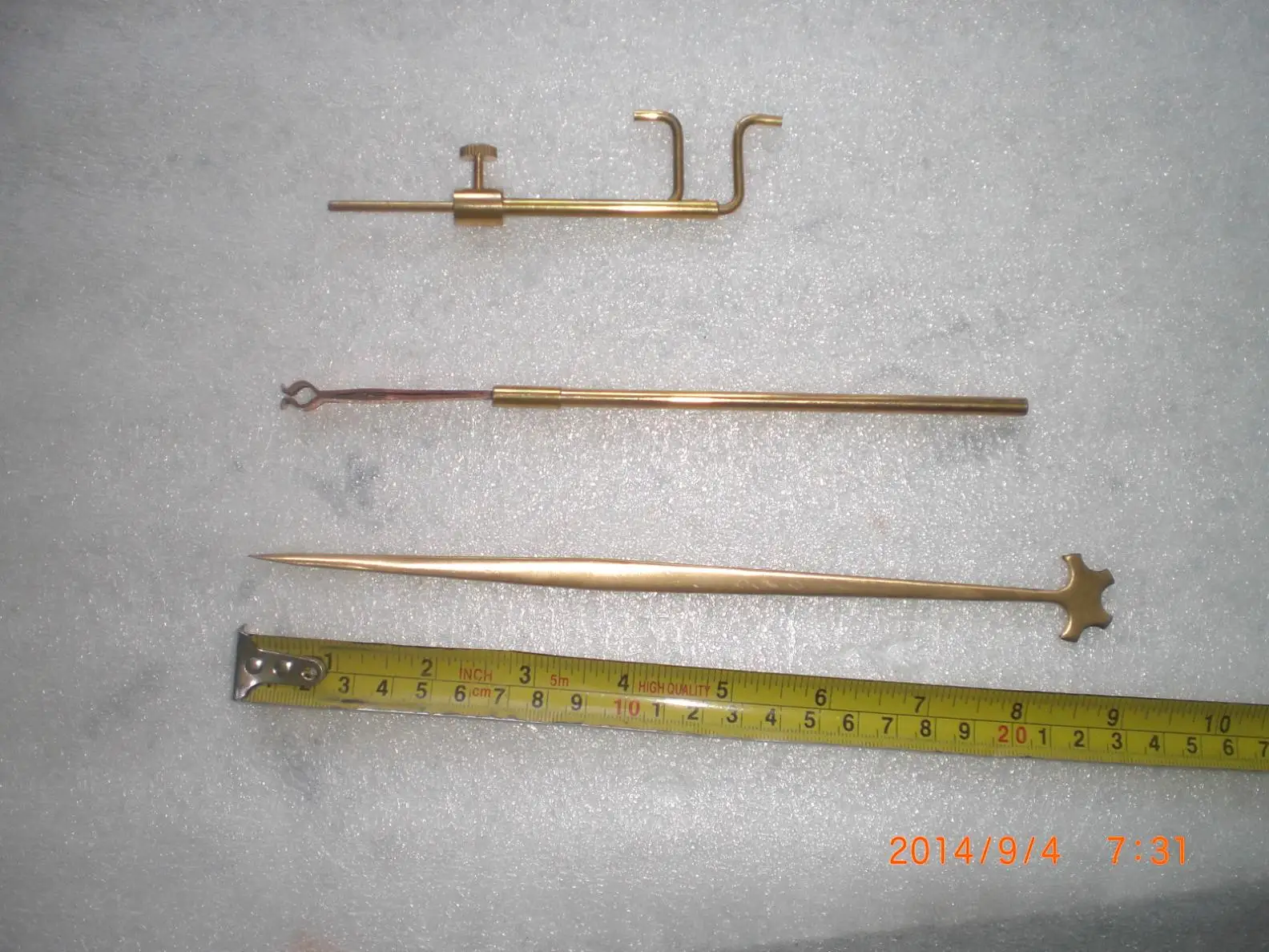 Luthier Tools Brass Violin Tool Sound Post Setter Retrevier and Sound ...