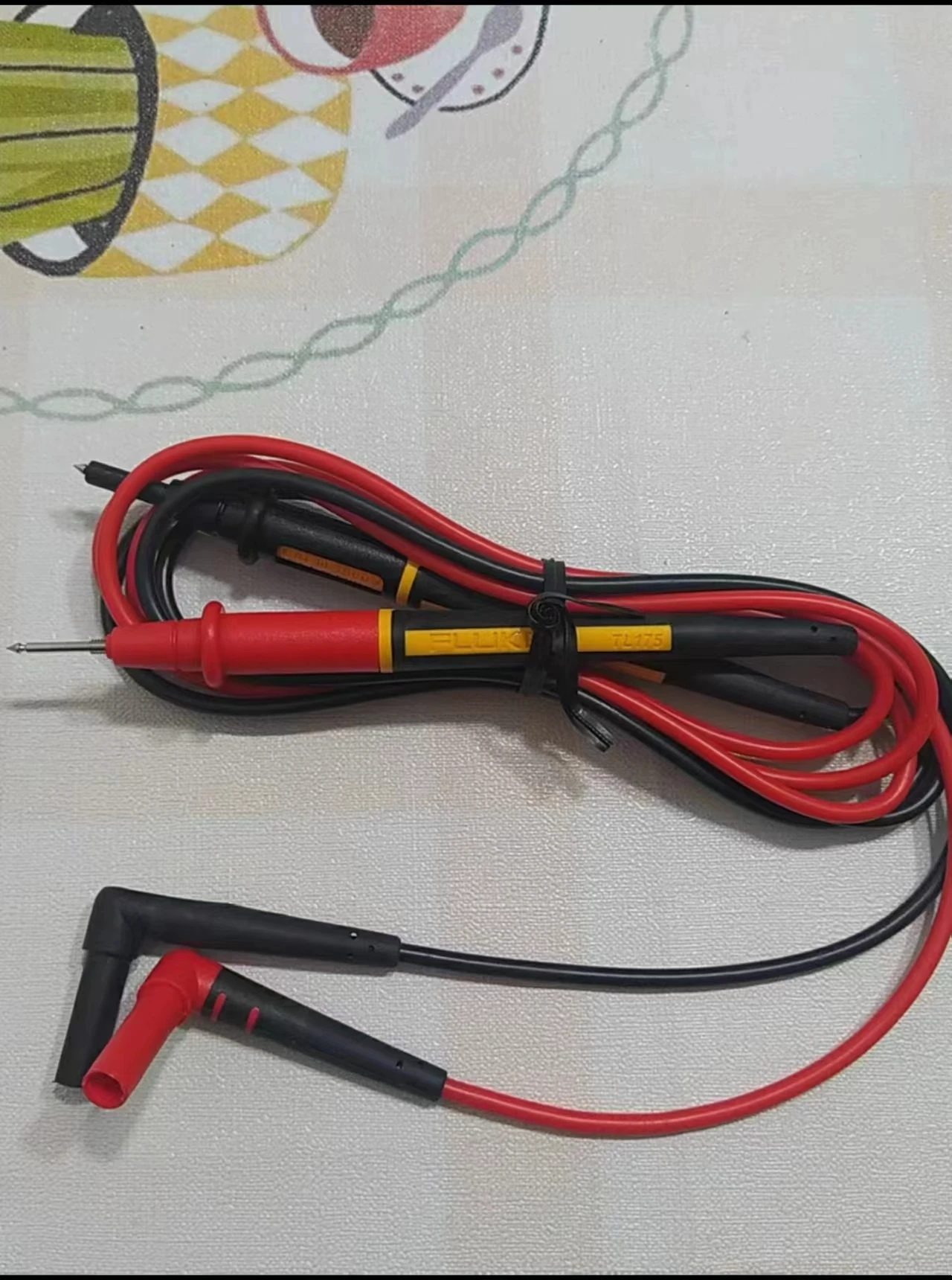 The New Original For Fluke TL175 SureGrip silicone DMM Right angle Test ...
